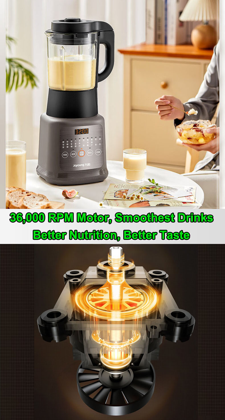 Local Delivery| Joyoung High Speed Blender Detachable Glass Jug ...