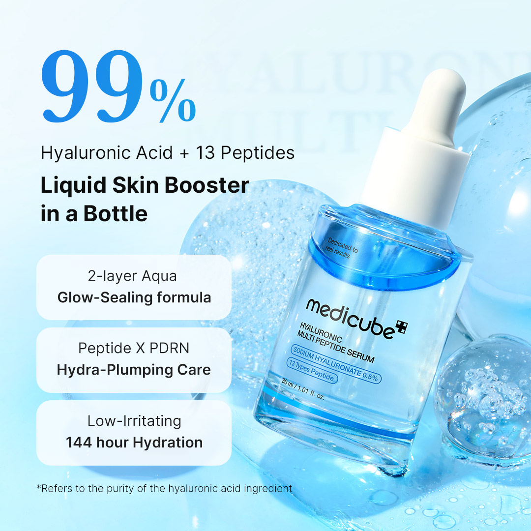 [medicube official] Blue Wave, Pink Glow: Complete Skin Booster Set ...