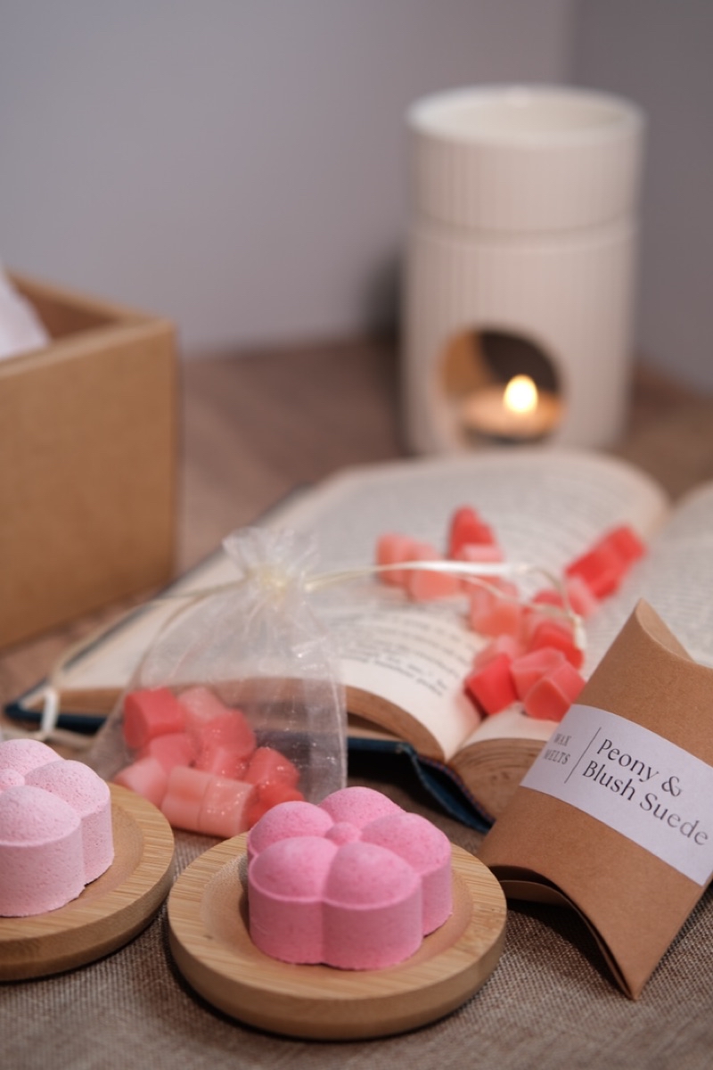 Self Care Gift Set with Shower Steamers & Wax Melts | Aromatherapy | No ...