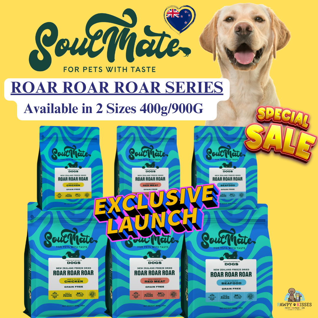 [22% OFF] SoulMate Roar Roar Roar Series Freeze Dried Dog Food 400g ...