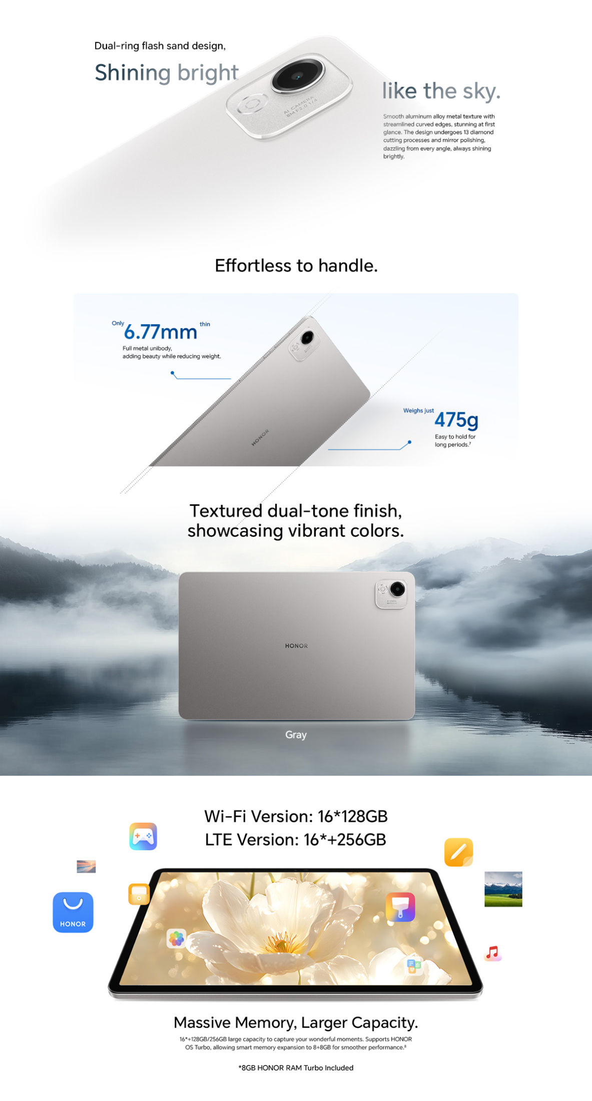 [NEW] HONOR Pad X9a 16(8+8)GB+256GB Tablet (LTE) 11.5" 120 Hz 2.5K ...