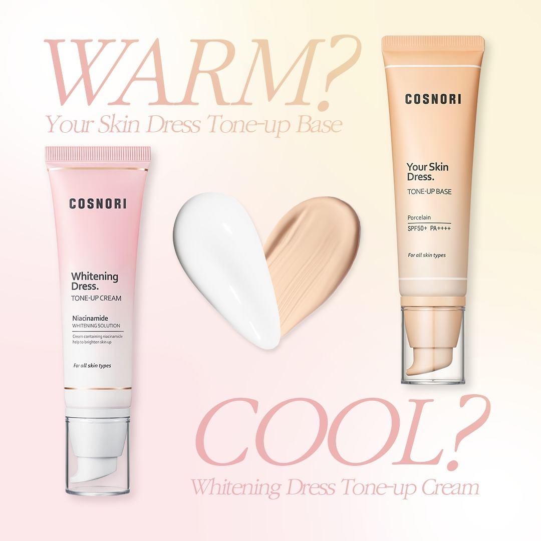(COSNORI OFFICIAL STORE) Tone-Up Cream Your Skin Dress | Whitening ...