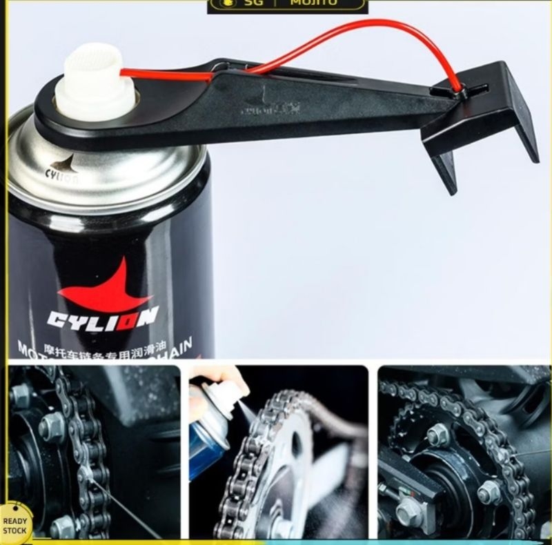 cylion motocycle chain lube applicator oiler tool for Chain lubricant ...