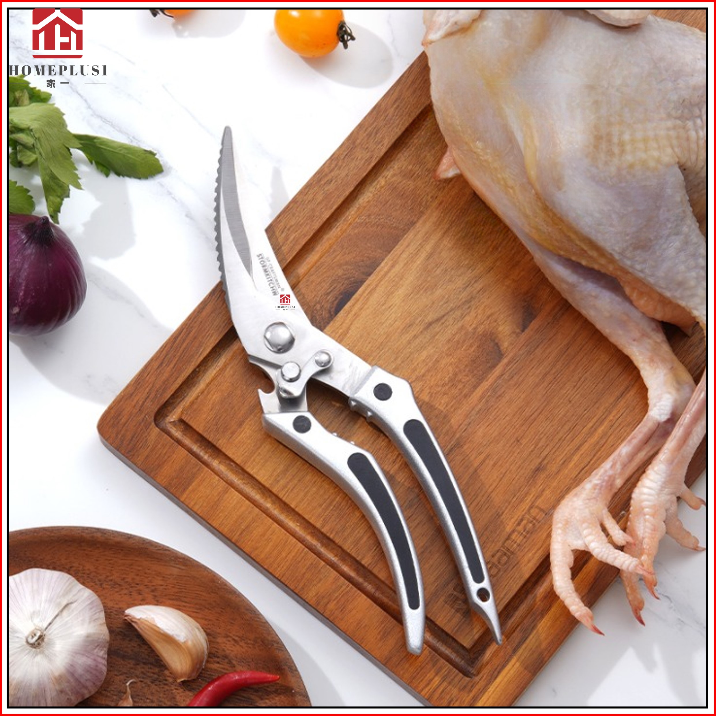 [SG HOMEPLUS1] Premium Bones chicken, meat Cutter scissors | Shopee ...