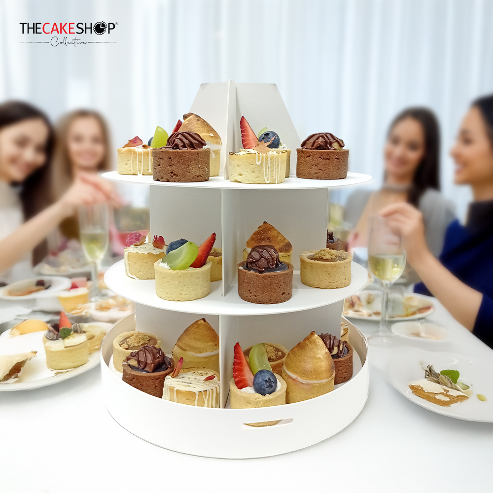 The Cake Shop | TTR01 Premium Mini Tarts Tower - Assorted Flavors ...