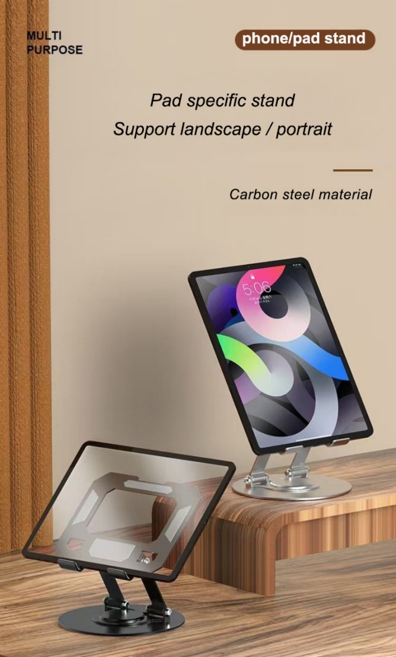 Mobile Phone/pad Stand Holder Desktop Lifter Adjustable Portable ...