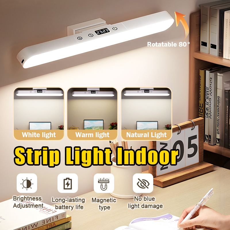 [SG Stock] Hanging Magnetic LED Table Lamp Chargeable Stepless Dimming ...