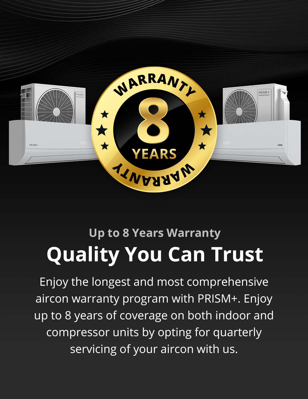 PRISM+ Zero Smart Air-Conditioner System 3 (R32, 5 Ticks) (Delivers ...