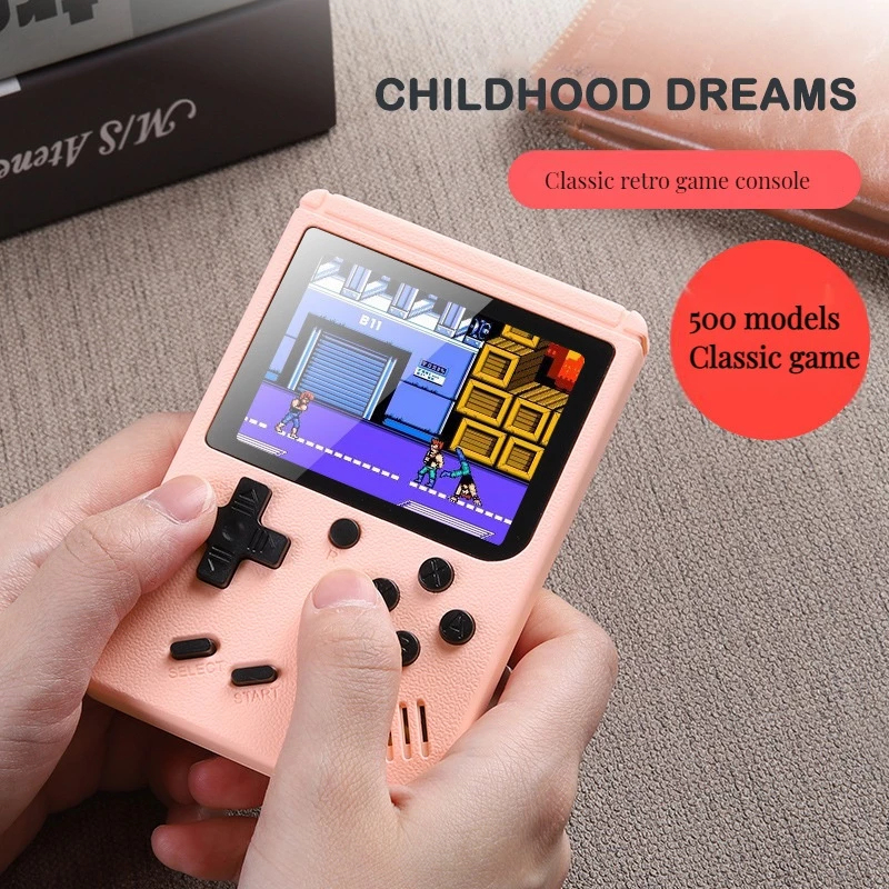 [SG Seller] Mini Retro Game Console 500 Built-In Classic Games ...