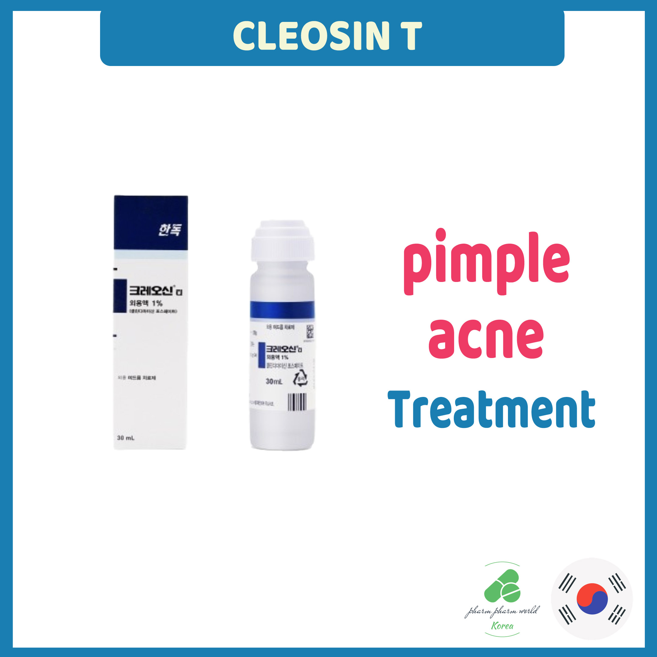 Acne, pimple Cleocin-T Clindamycin Purulent sebum regulator Topical ...