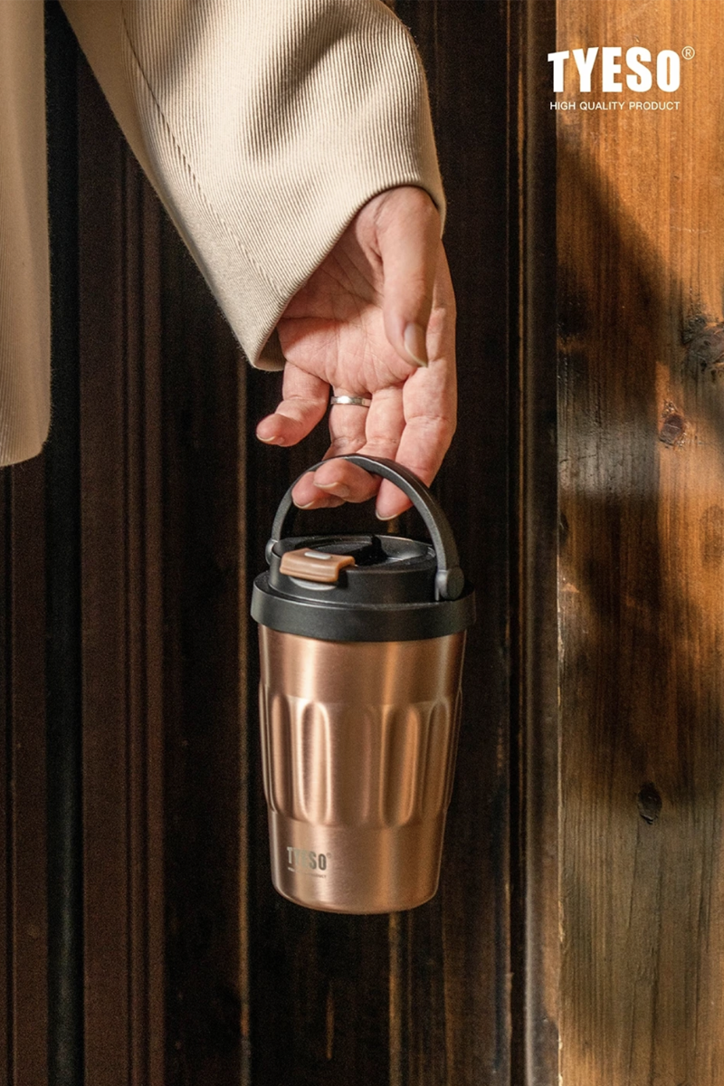 TYESO Keep Cold And Hot Vacuum Insulated Coffee Mug (400ml/500ml) TS-8803/TS-8804 | Shopee Singapore