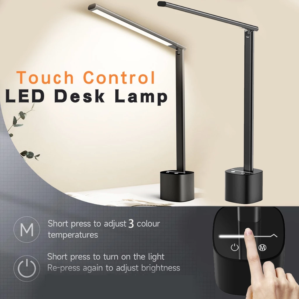 LED Smart Eye Series Charging Folding Reading Wireless Desk Lamp Office ...