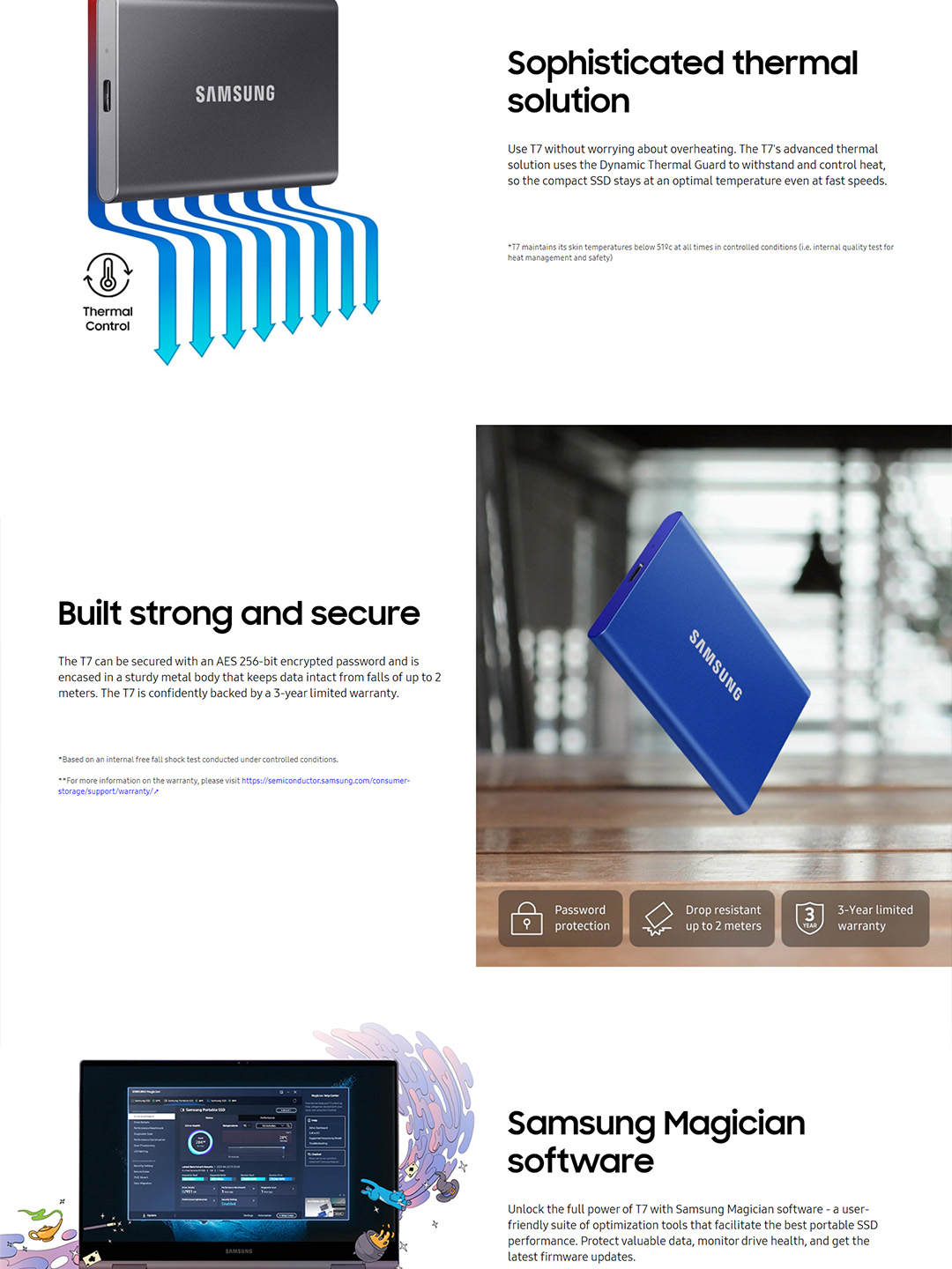 Samsung T7 Portable SSD | Shopee Singapore