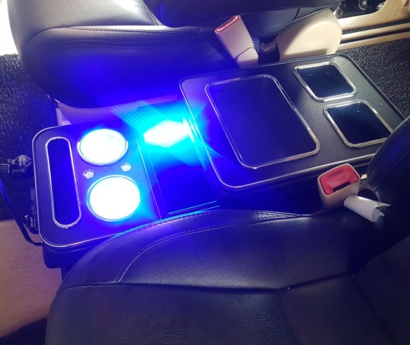 TOYOTA ESTIMA PREVIA ALPHARD WELLFIRE Center console box front rear USB ...