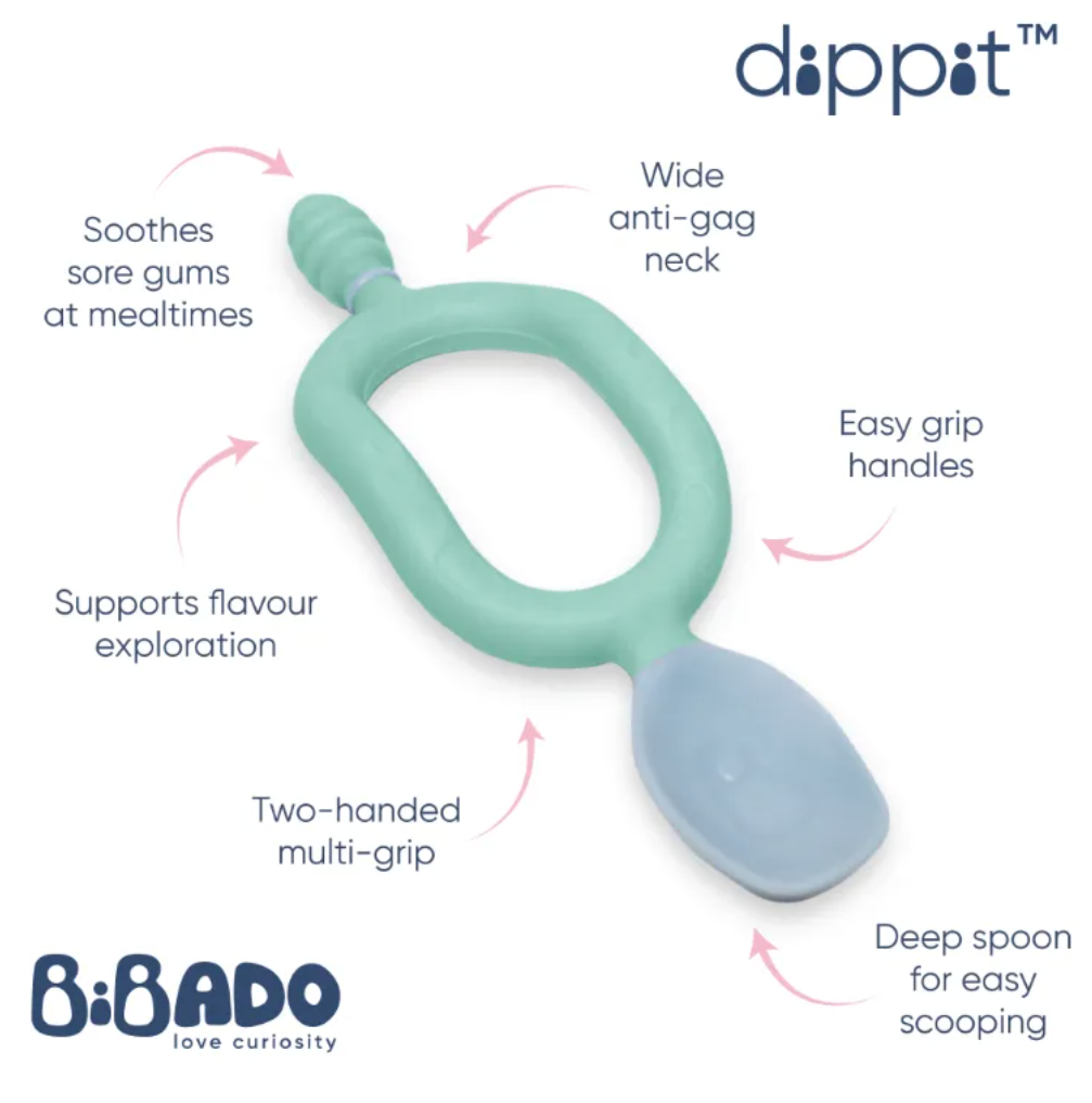 Bibado Multi-stage baby spoon and dipper - Dippit™ (Two-pack) | Shopee ...