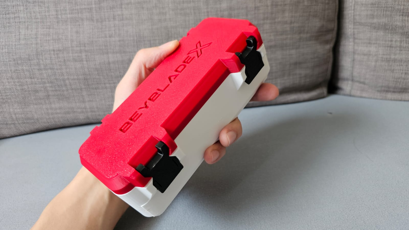 [ Beyblade X ] Custom Tournament 3-on-3 Deck Case - Special Colors ...