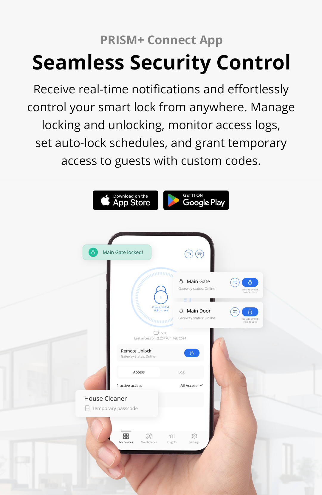 [HDB Sync Bundle] PRISM+ Sentinel & Sentry Bundles | Smart Door & Gate ...