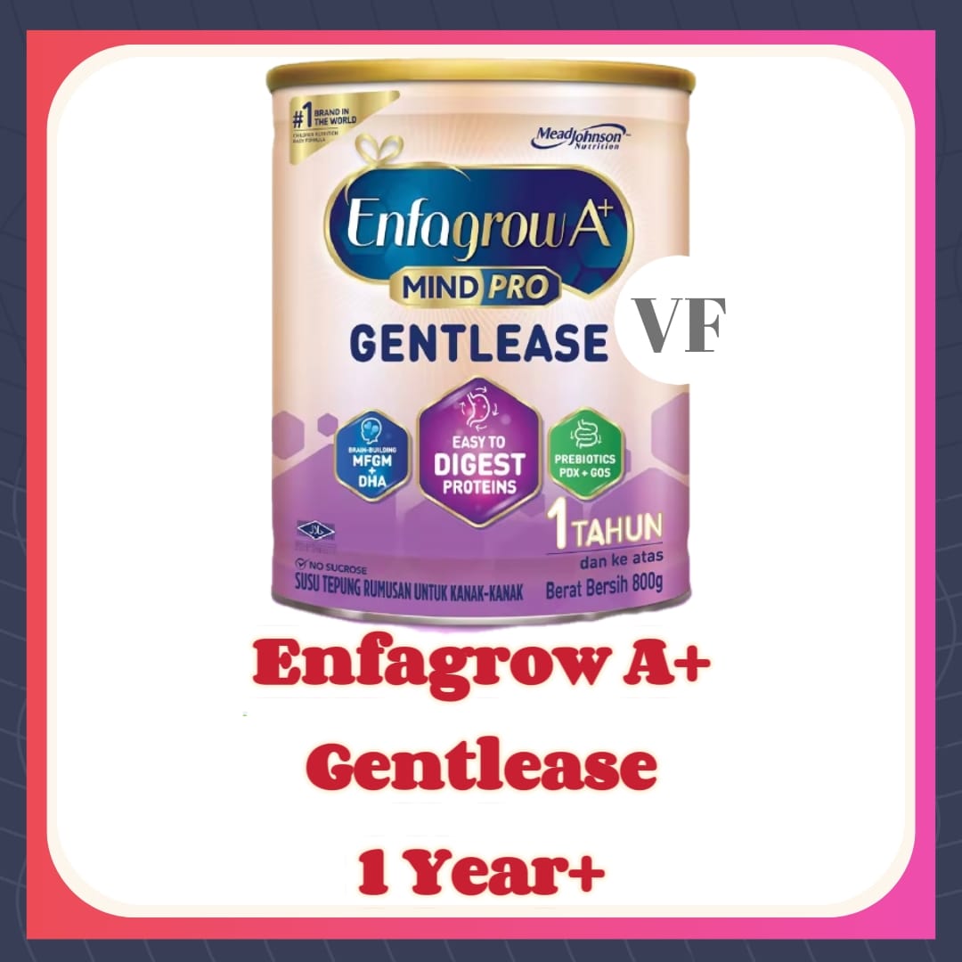Enfagrow A+ Stage 3 Gentlease Baby Formula Milk Powder 1 Years & Above ...