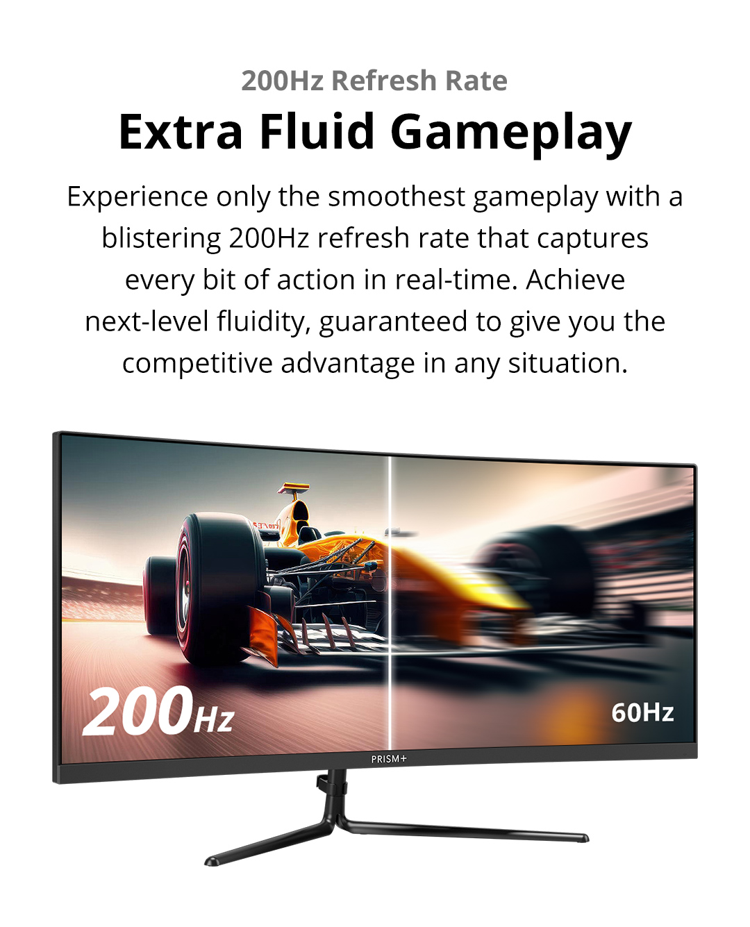 PRISM+ X300 | 30" UWFHD Ultrawide 200Hz Curved Gaming Monitor | Shopee ...