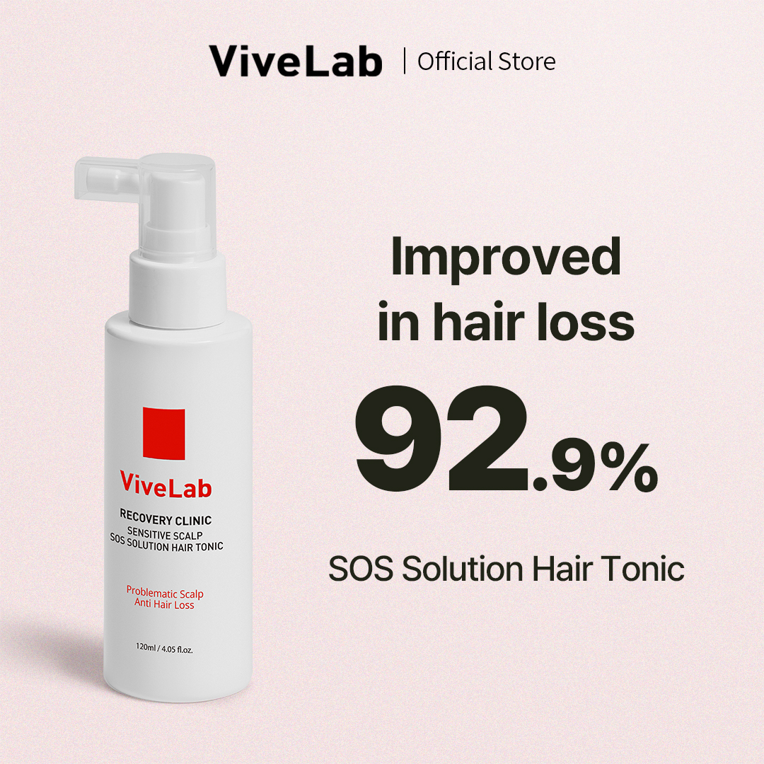 Vivelab Sensitive Scalp SOS Solution Hair Tonic 120ml | Shopee Singapore