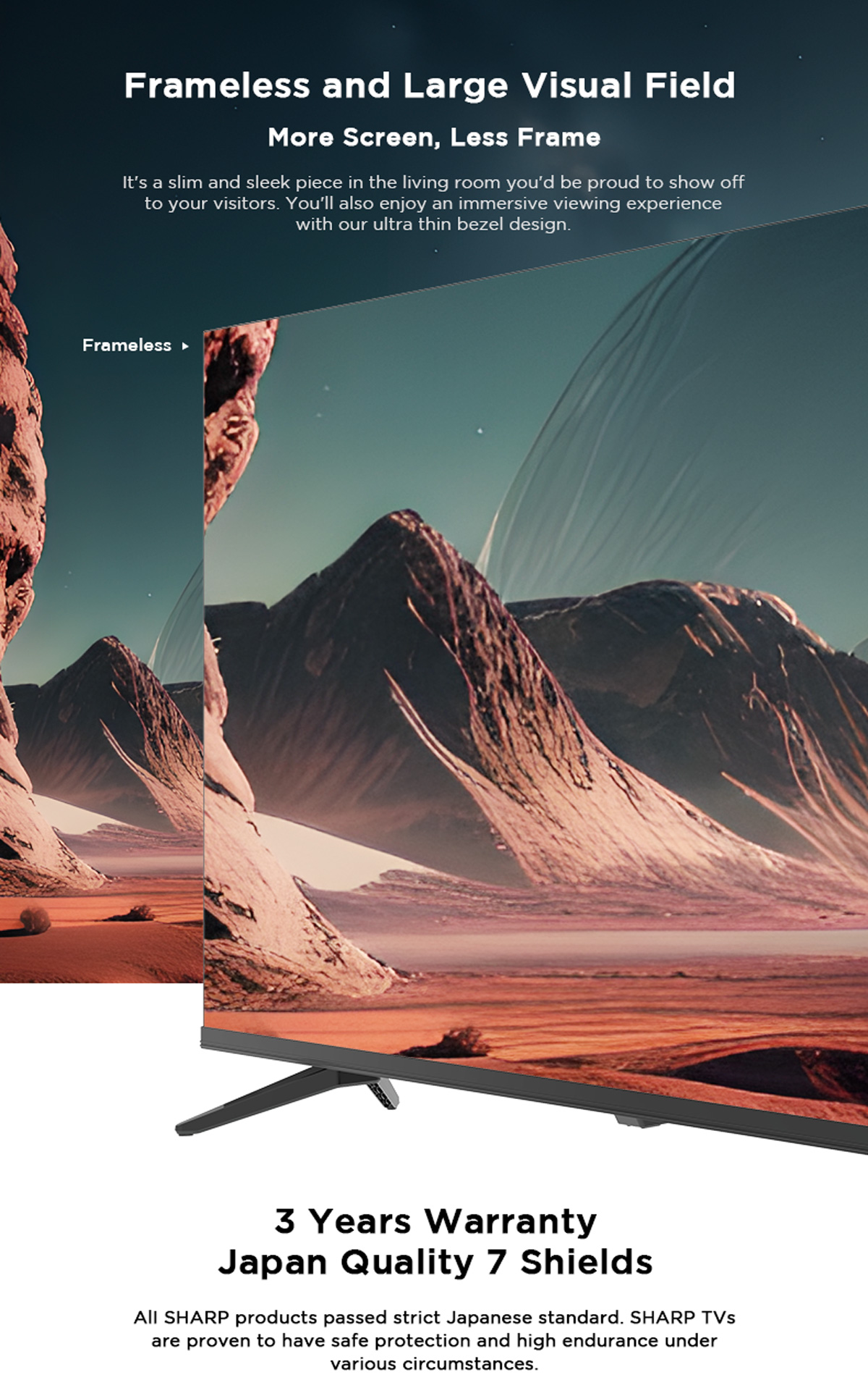 SHARP 32'' 43" Smart TV 2T-C32GF2000X|2T-C43GF2000X | 3 Year Warranty ...