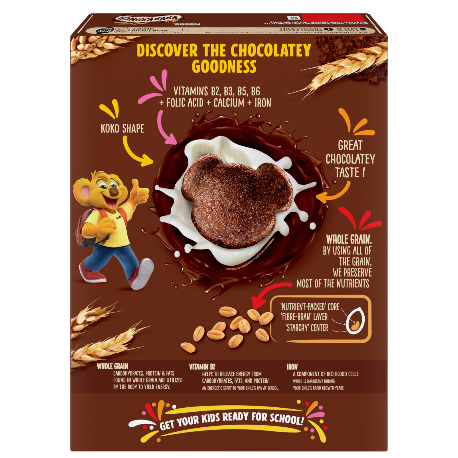 NESTLE KOKO KRUNCH Cereal with Whole Grain Econo Pack (450g) | Shopee ...