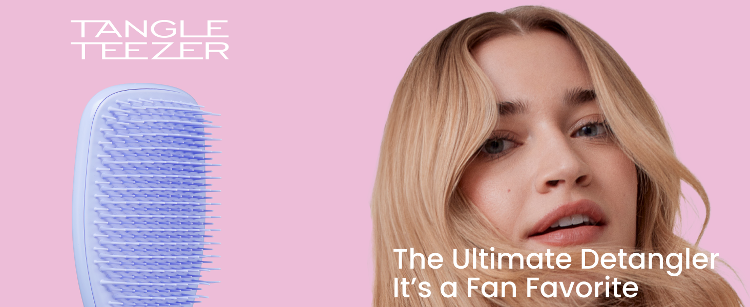 Tangle Teezer The Ultimate Detangler Regular Hairbrush (Straight ...