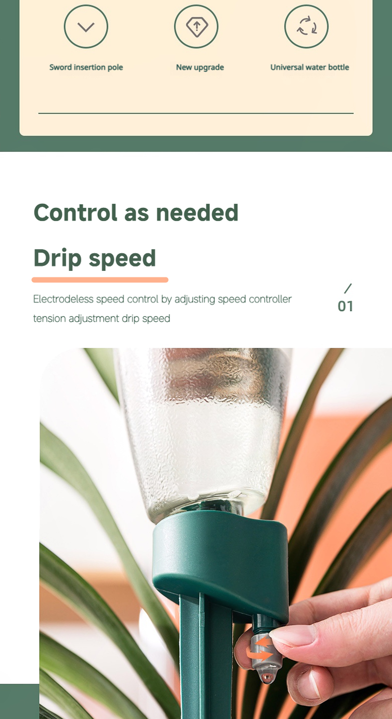 SG Delivery Automatic Plant Waterer with Bottle Garden Auto Water ...