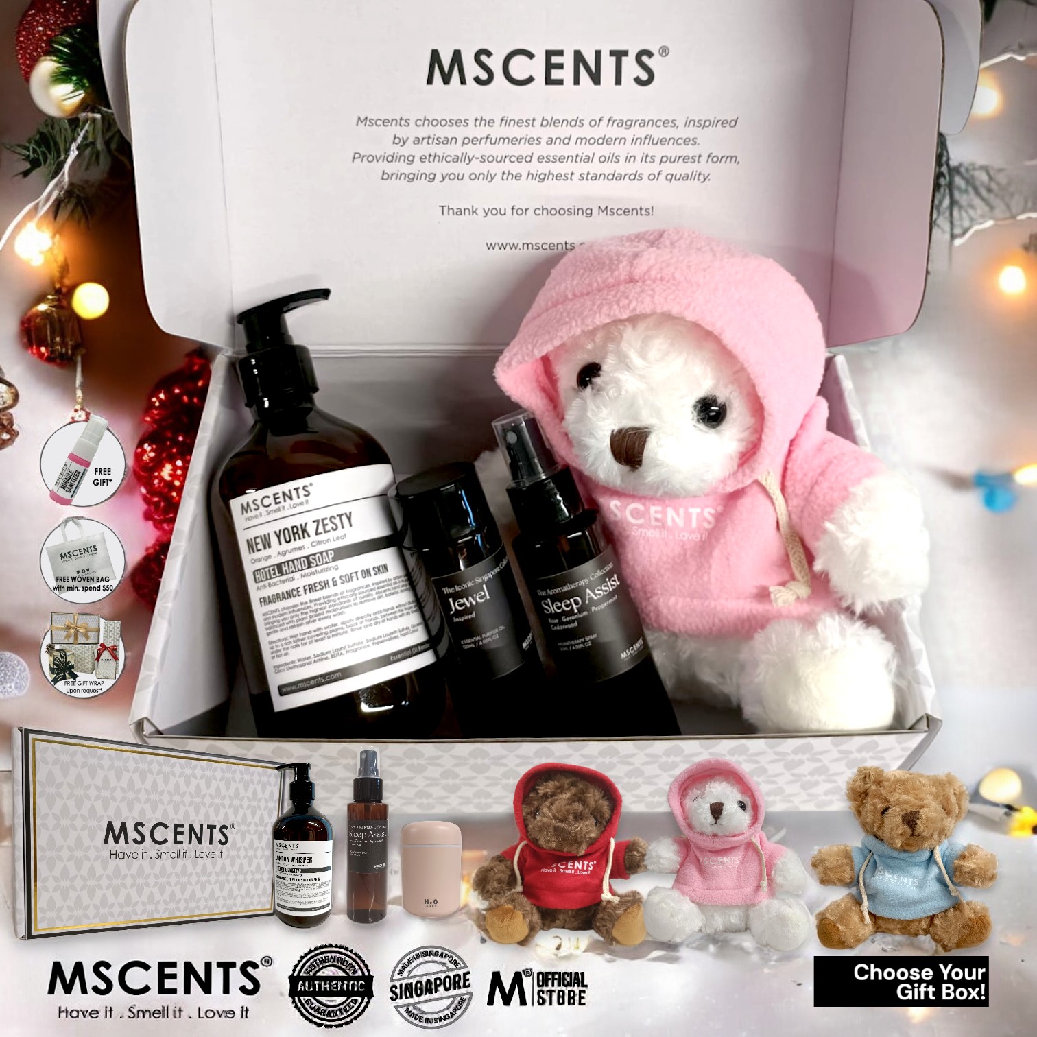 Gifts Set OFFER $20 ONLY. Personalize Gift Bundle. | Shopee Singapore