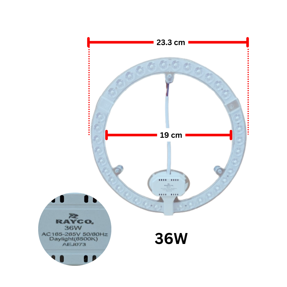 Rayco LED Ceiling Light Module / Refill (Daylight 6500K) | Shopee Singapore