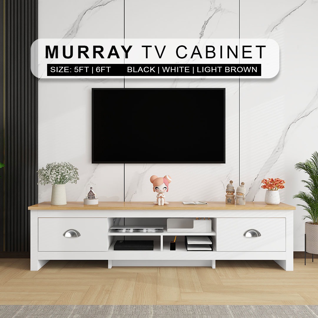 FREE INSTALLATION ! Kenzzo : Murray multi storage TV Cabinet/ Cabinet ...