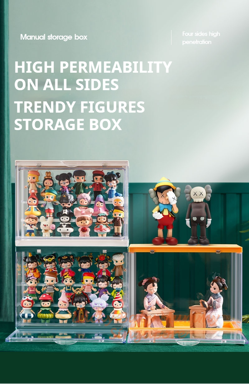 Blind Box / POP MART Storage Display Box / Figurine Showcase / Doll ...