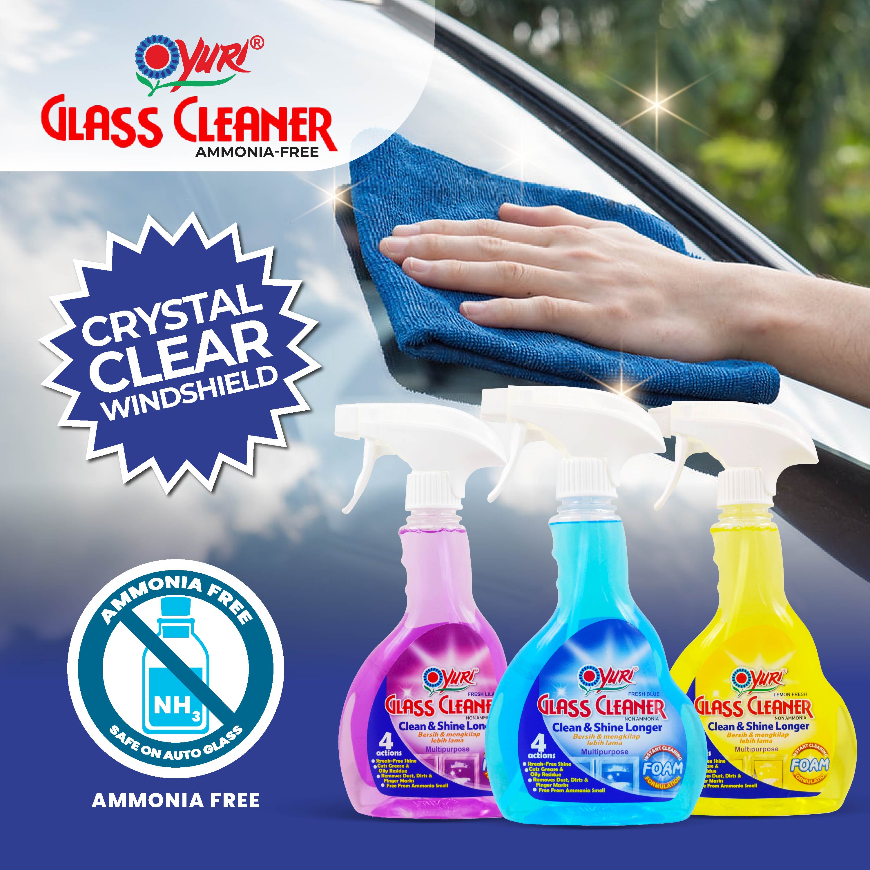 [Cleaning Bundle] Yuri Glass Cleaner + Yuri Kitchen Cleaner + Yuri ...