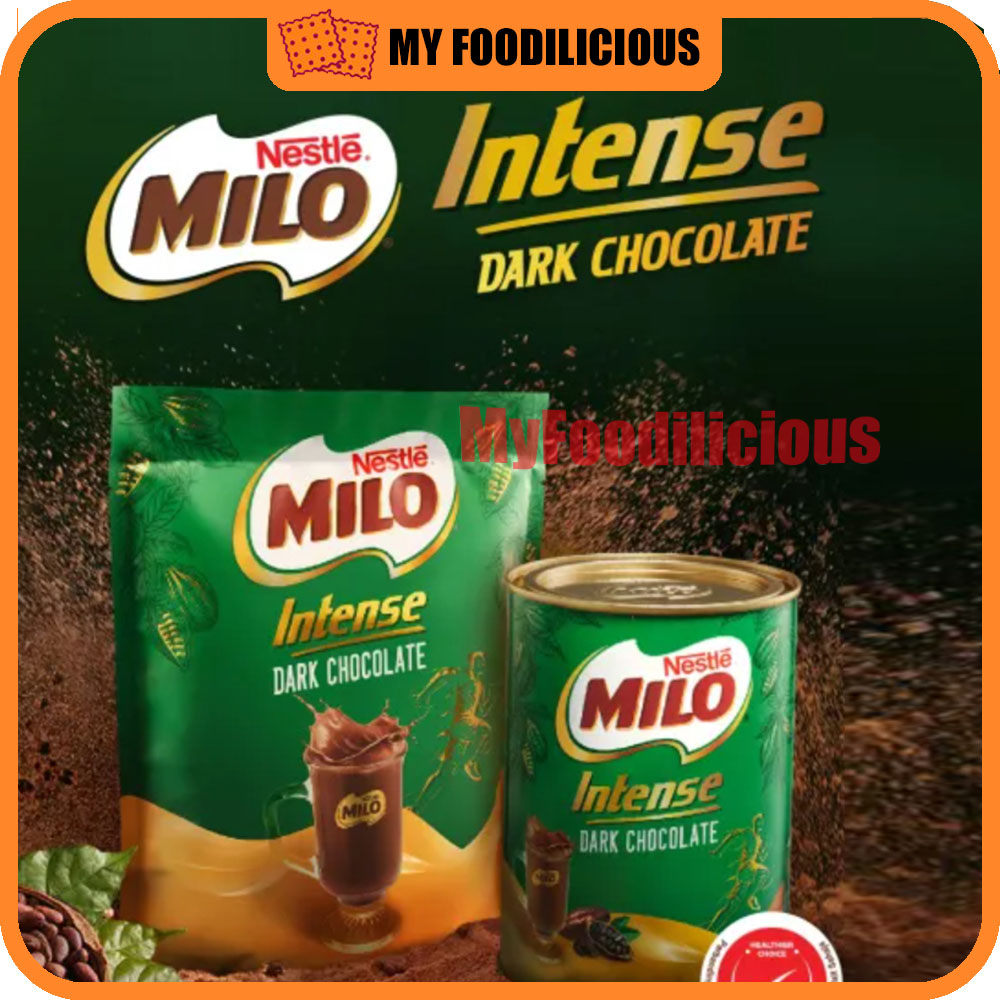 Nestle Milo Intense Dark Chocolate x2.5 More Cocoa 400g/ 33g x 10sticks ...