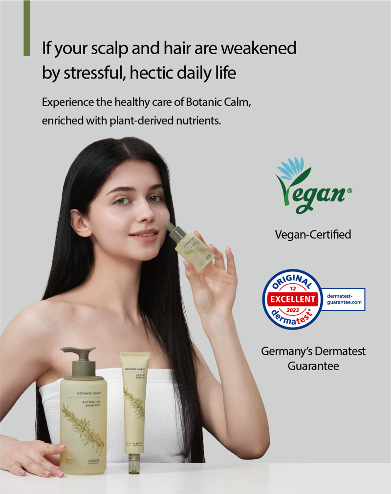 [AMOS PROFESSIONAL] BOTANIC CALM ACTIVATING SHAMPOO 500ml (NEW ...