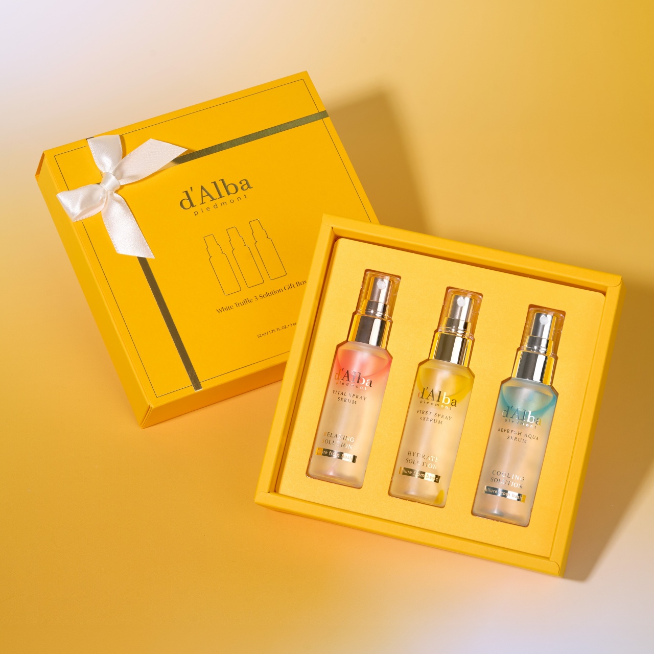 [Official] d'Alba 3 Solution Spray Serum Gift Set (First Spray Serum 52ml, Vital Spray Serum ...