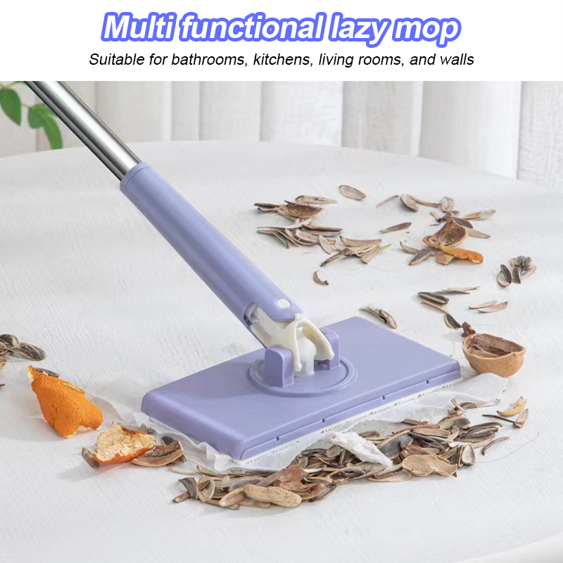 【HM】🇸🇬New Automatic Cloth Changing Mini Mop Hands-Free Compatible With ...