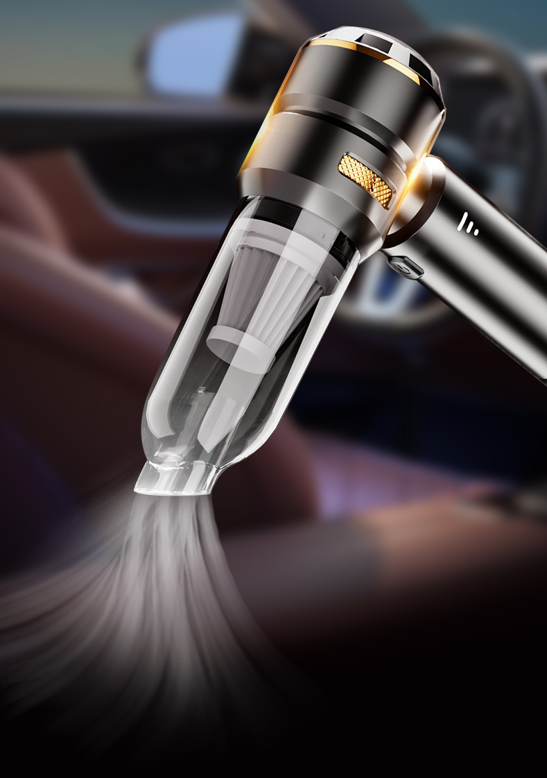 HXR Handheld Cordless Vacuum Cleaner portable Wet and Dry Car Vacuum ...