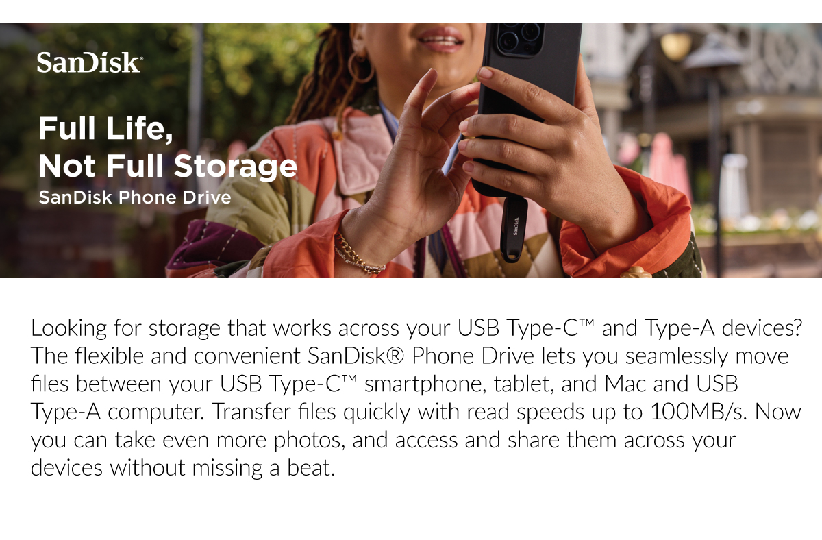 SanDisk® Phone Drive | Shopee Singapore