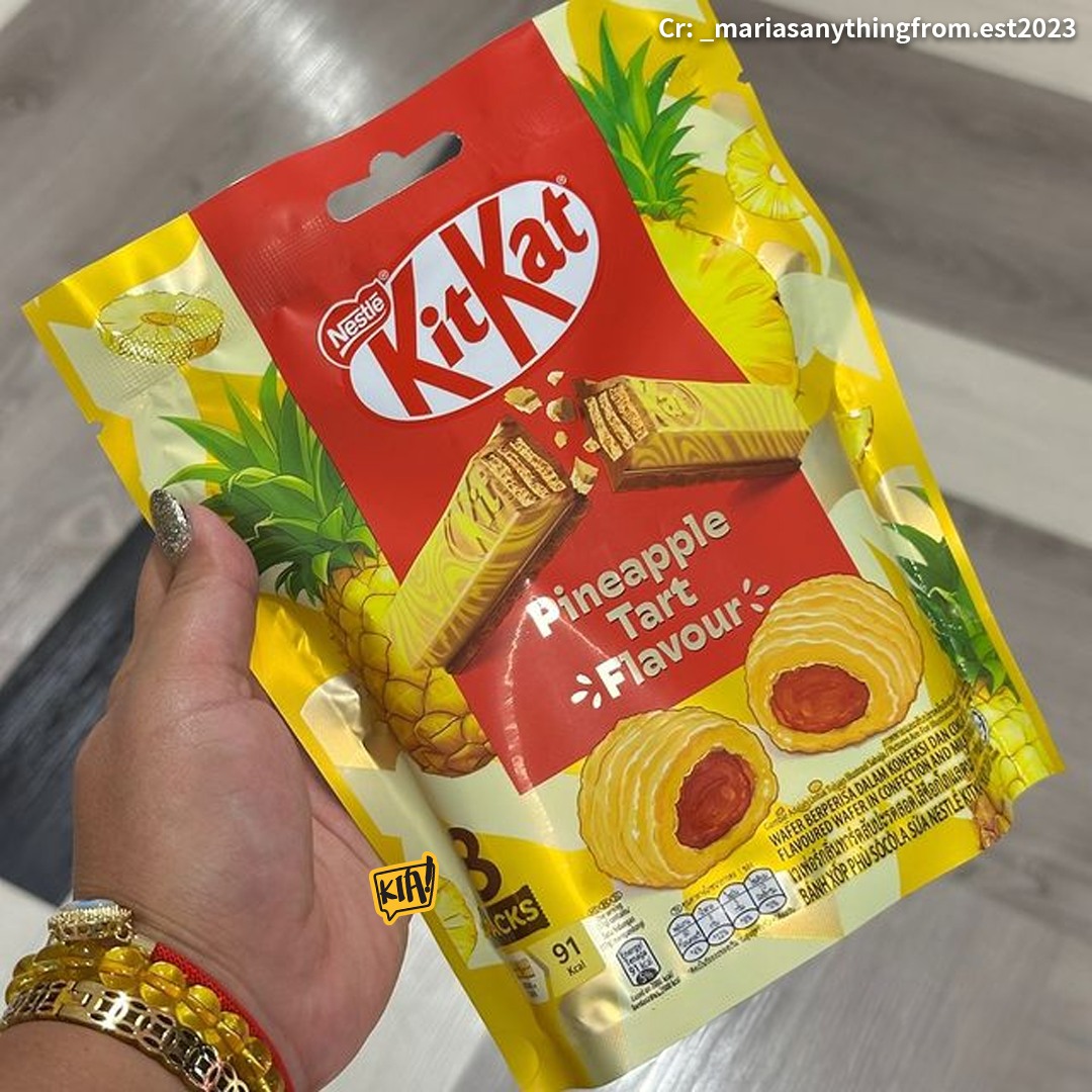 Nestle Kit Kat Pineapple Tart Flavor 17g x 8’s 🔥SG READY STOCK🔥 ...