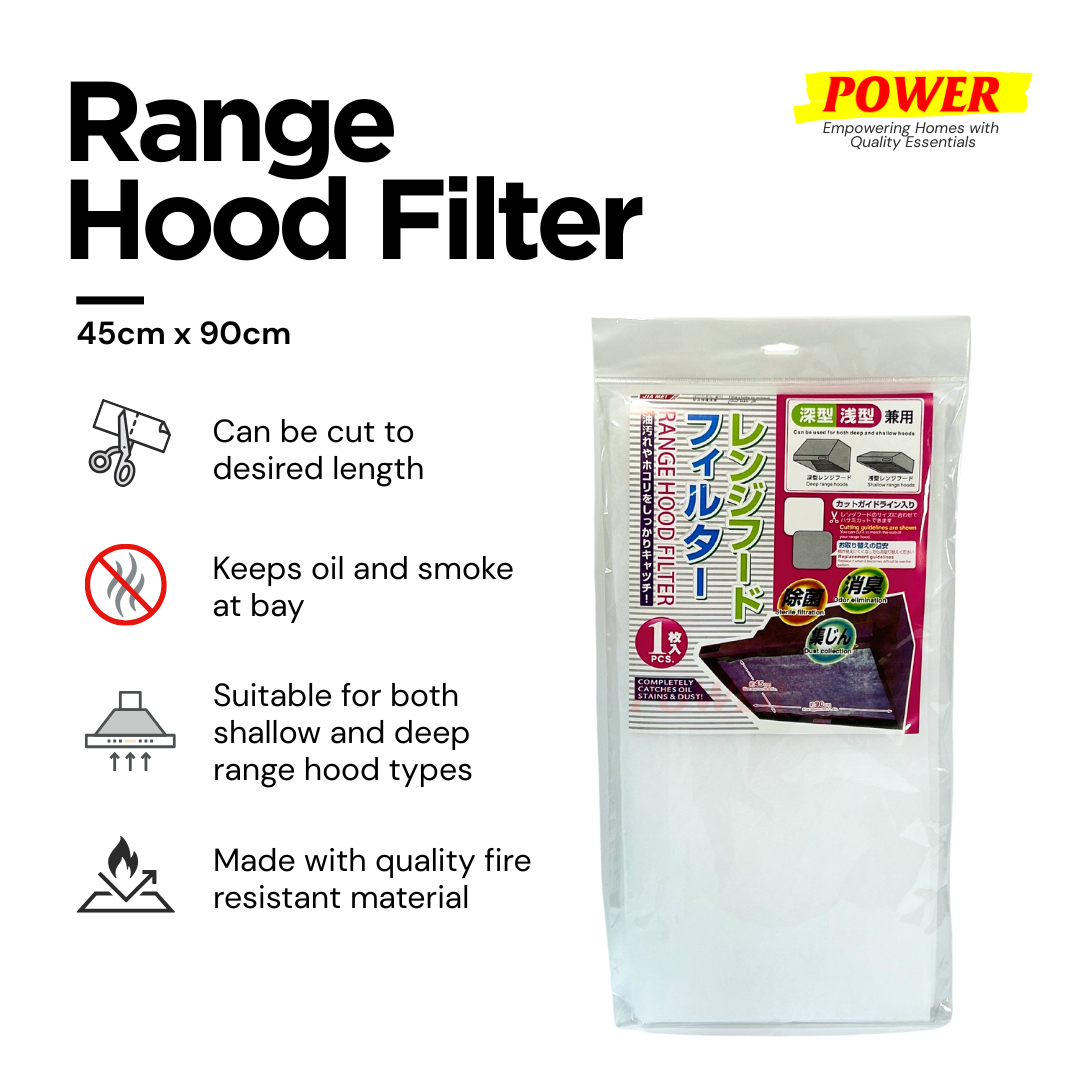 Disposable Range Hood Filter Paper Oil Filter Net for Cooker Hood ...