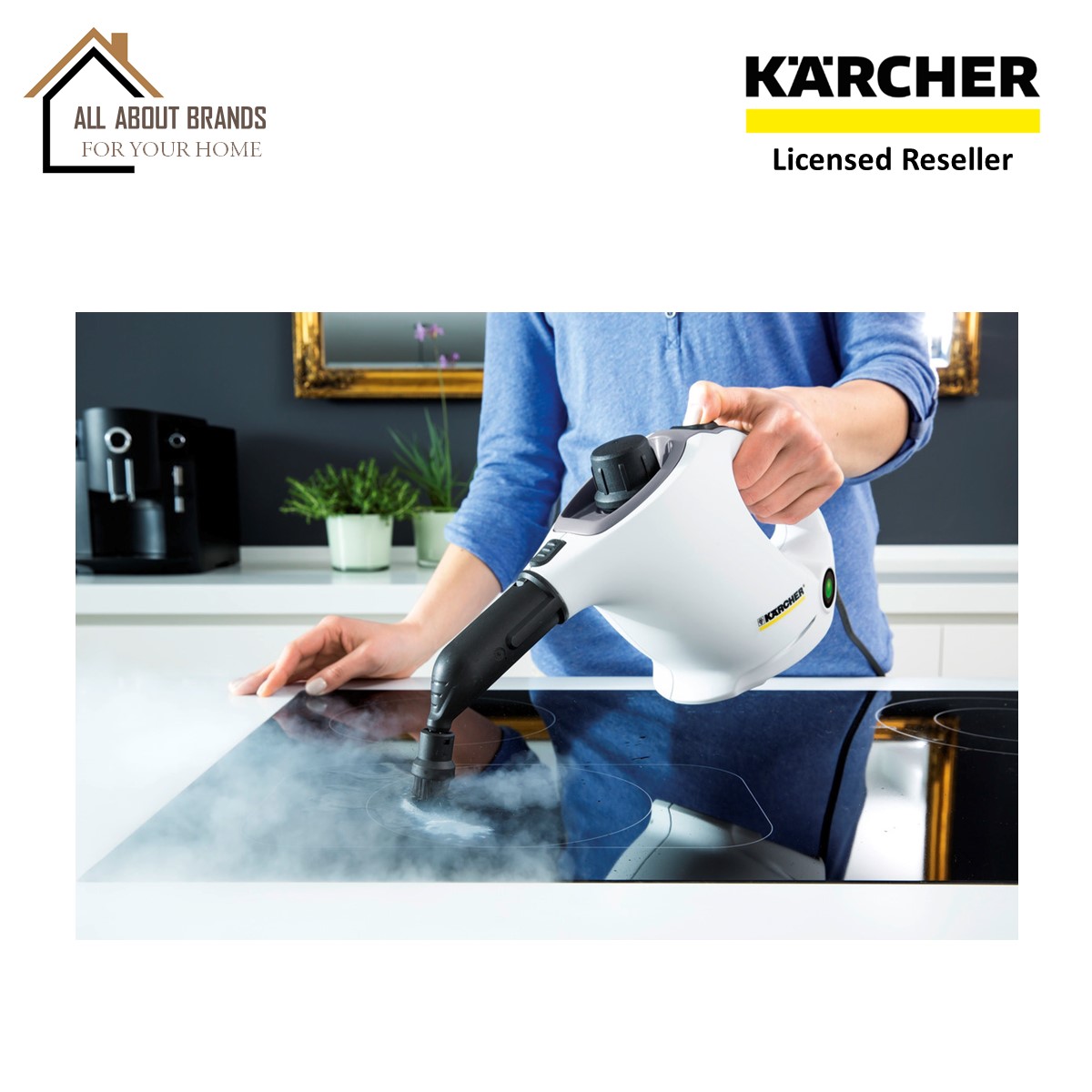 (MADE IN GERMANY ) KARCHER SC 1 Steam Cleaner EasyFix White | Shopee ...