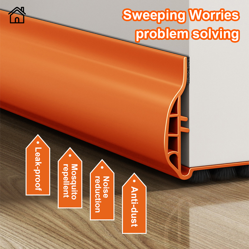 【SG】New Door Seal Strip PVC Doorstopper Soundproof Strip Door Bottom ...