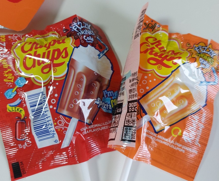 [CHUPA CHUPS] Fizzy DRINKS Candy 90g (15g × 6P) | Shopee Singapore