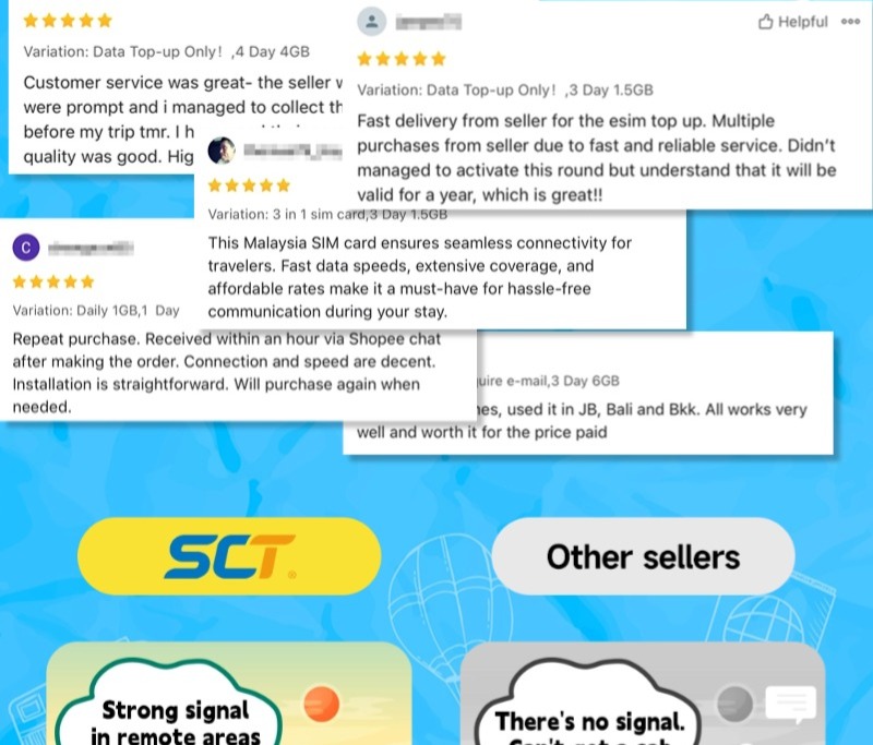 SCT Taiwan eSIM Card Unlimited 4G Data 3-15 Days Taiwan SIM Card No ...