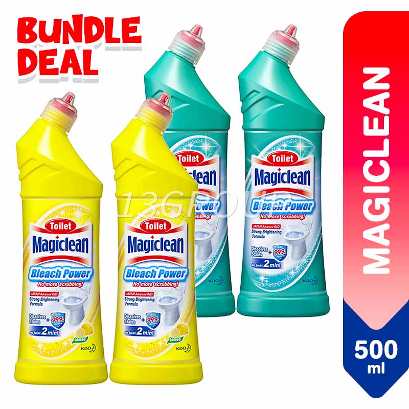 Magiclean Toilet Bleach Power Cleaner / Deep Cleaning Stain Remover ...