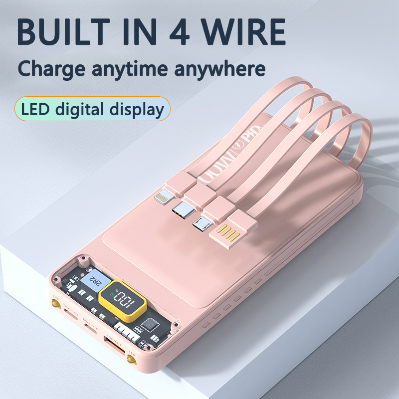 【READY STOCK】100W Powerbank Fast Charging Portable Charger Portable ...