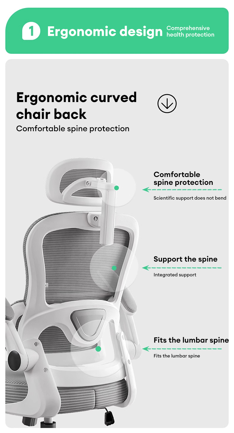 SNB Office Chair Ergonomic Chair Computer Chair High Back Swivel Chair ...