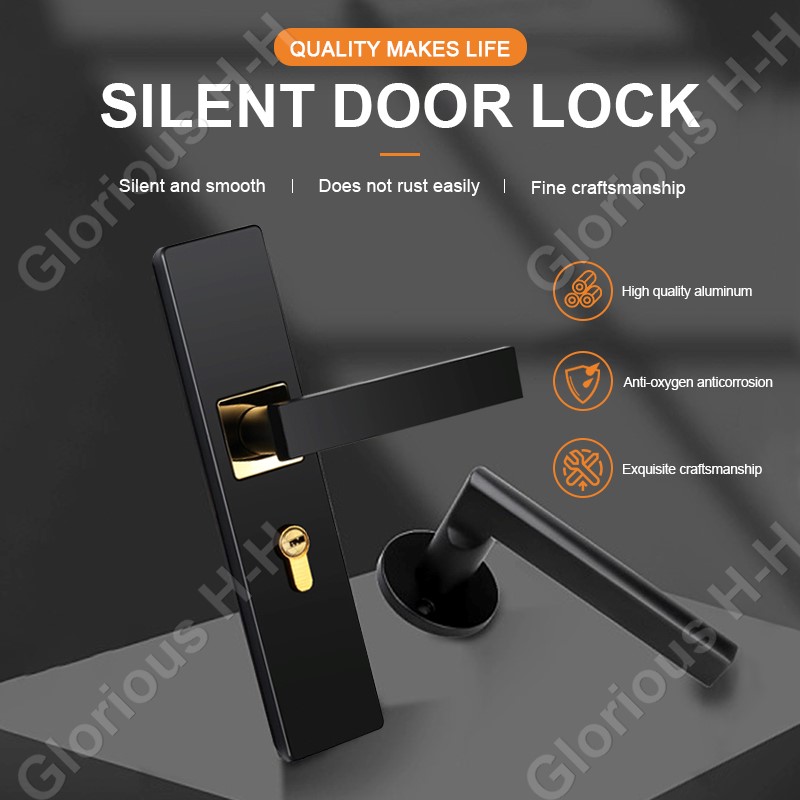 Glorious Door Lock Set Room Door Button Anti-theft lock cylinder ...