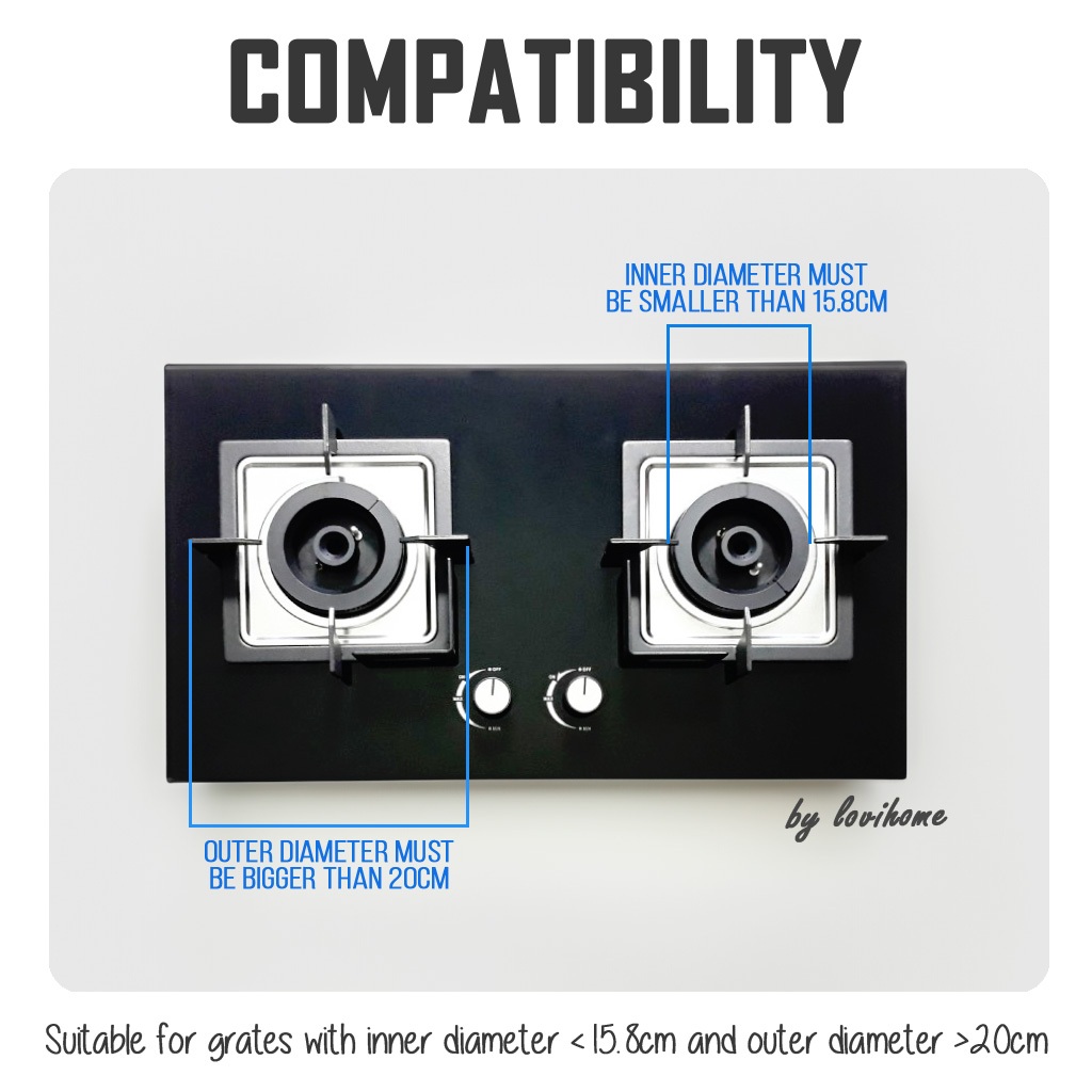 SG Universal Gas Stove Windshield Fire Concentration Windproof Support ...